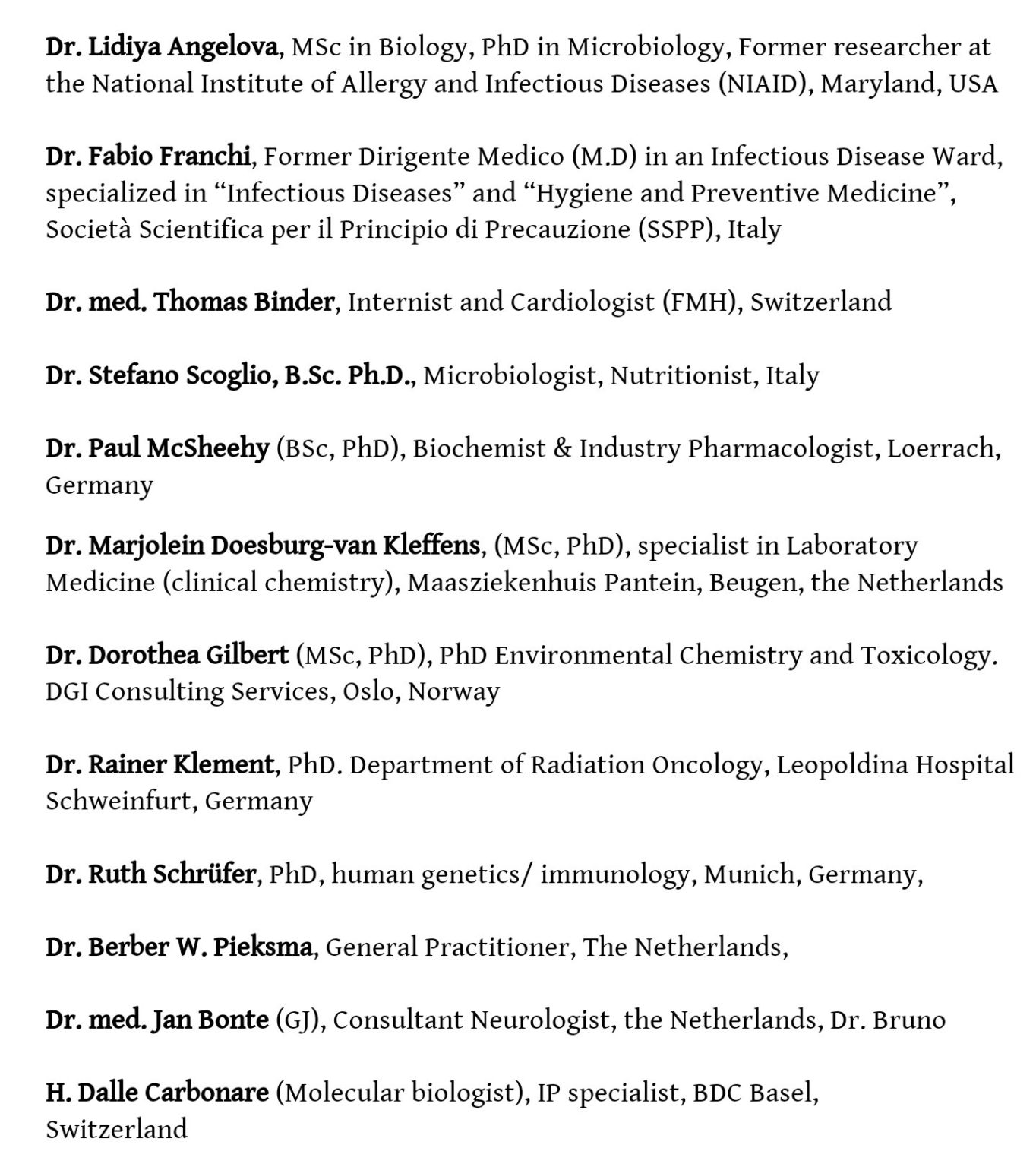 Covid-19, Dr Peter Borges, Mehr als 10 gravierende Fehler analysiert ...